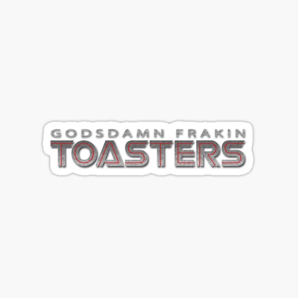"Toasters" Sticker for Sale by etraphagan | Redbubble