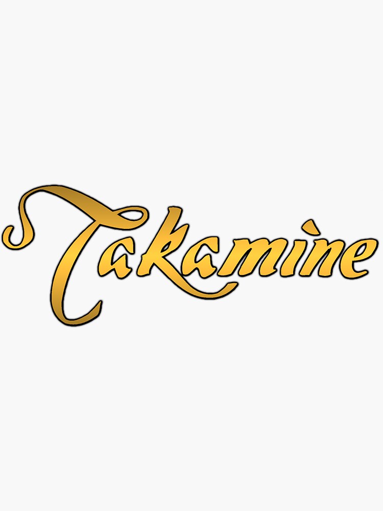 "Takamine Gold" Sticker for Sale by vikisa | Redbubble