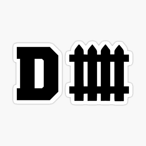 "Defense Fence" Sticker for Sale by TheShirtYurt | Redbubble