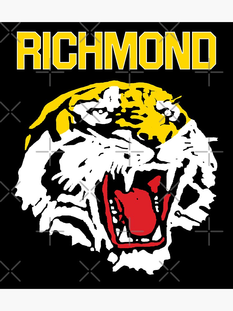 "Richmond FC Retro" Sticker for Sale by -electricdreams | Redbubble