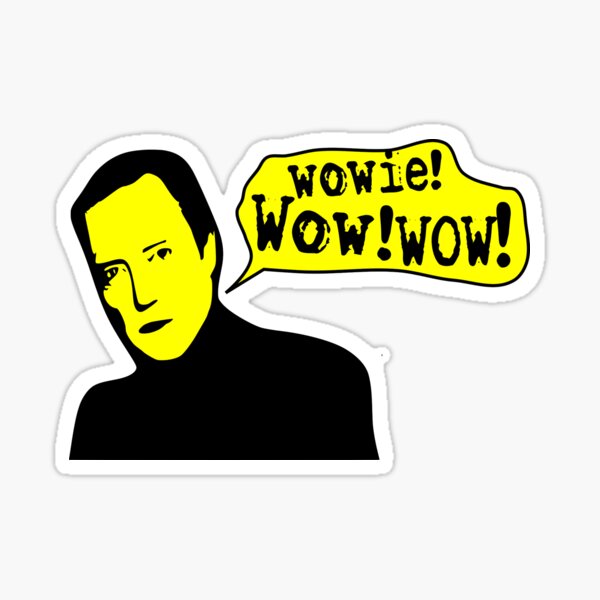 "Walken: Wowie Wow Wow!" Sticker by tommytidalwave | Redbubble