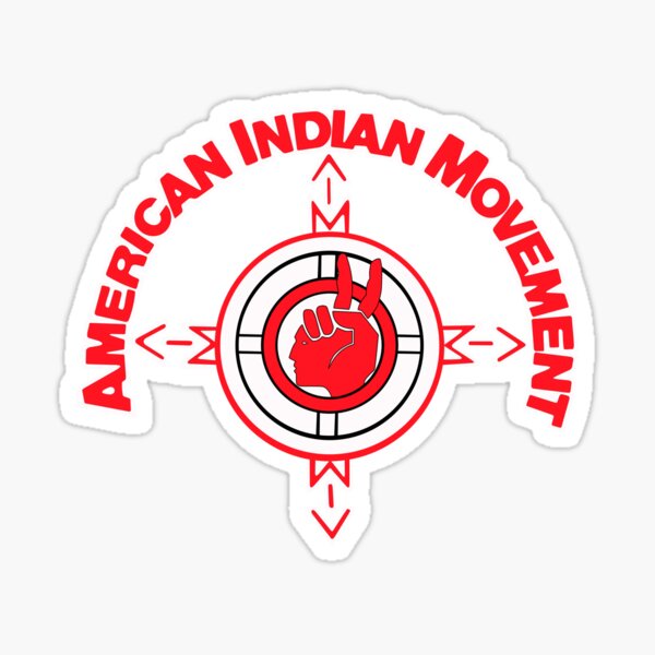 American Indian Movement Stickers | Redbubble