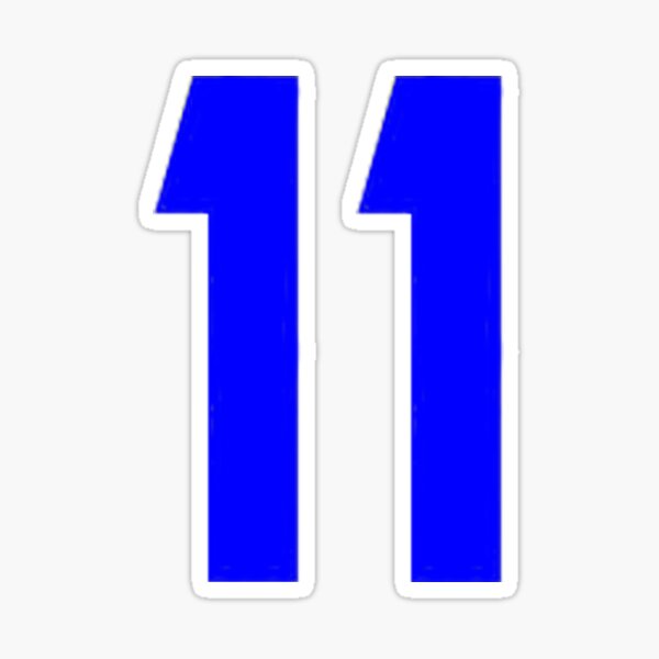 "Ozil's number 11" Sticker for Sale by GeorgeAFC | Redbubble