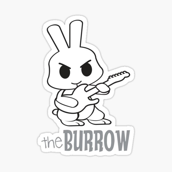 "The Burrow" Sticker by BenClark | Redbubble