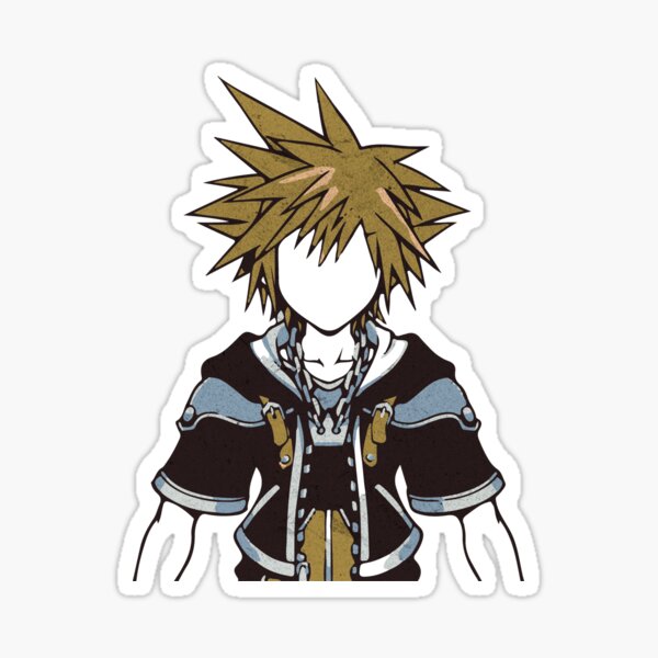 "Kingdom Hearts Sora" Sticker for Sale by pklighting | Redbubble