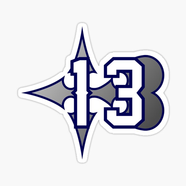 "Thirteen" Sticker by ashplus | Redbubble