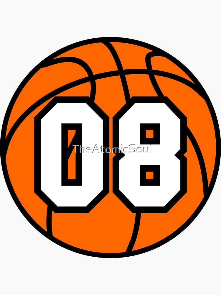 "Basketball 08" Sticker for Sale by TheAtomicSoul | Redbubble