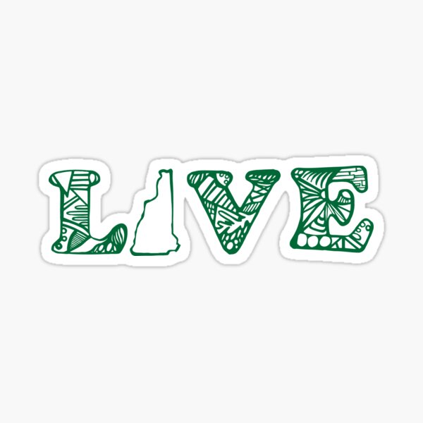 "NH_LOVE" Sticker for Sale by kk3lsyy | Redbubble