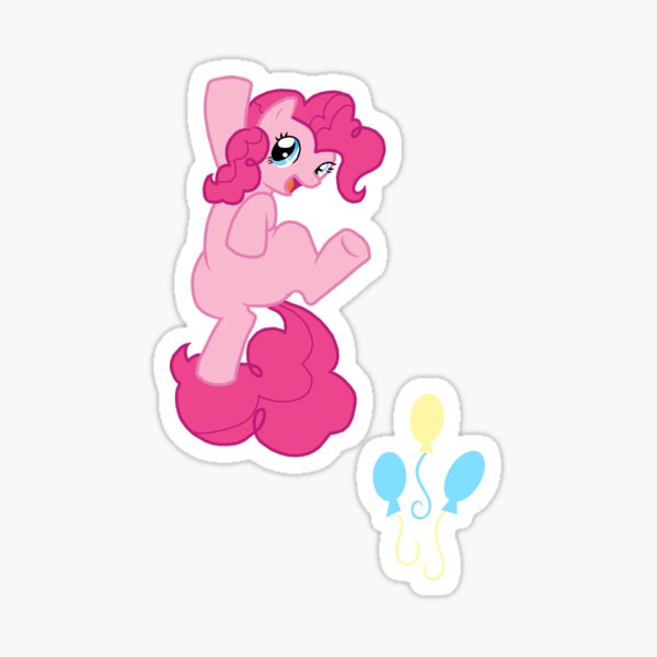 "MLP Pinkie Pie" Sticker by methuselah | Redbubble