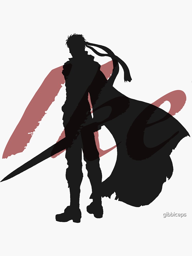 "Ike Fire Emblem silhouette" Sticker for Sale by gibbiceps | Redbubble