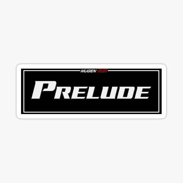 Honda Prelude Stickers | Redbubble