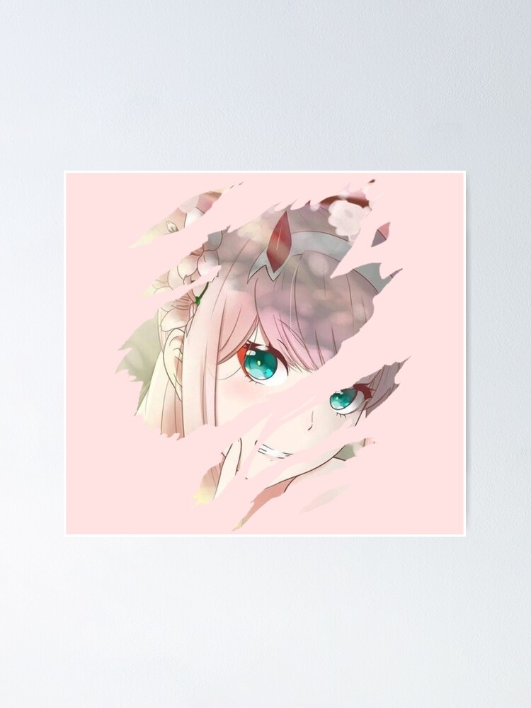 "Zero Two" Poster by ReoAnime | Redbubble