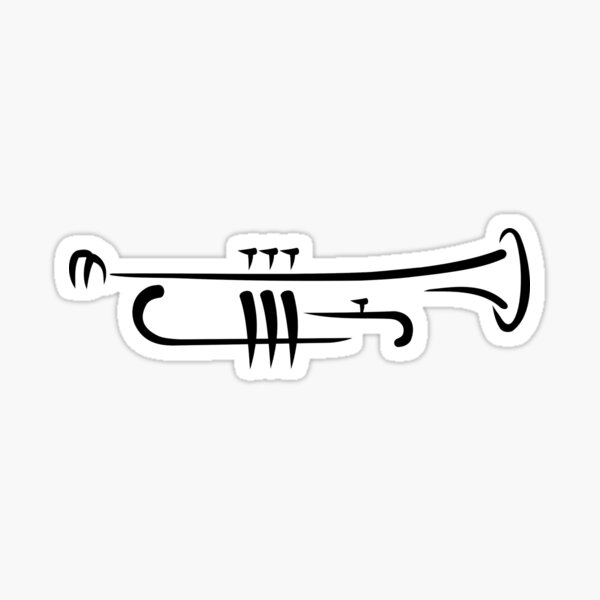 Trumpet Stickers | Redbubble