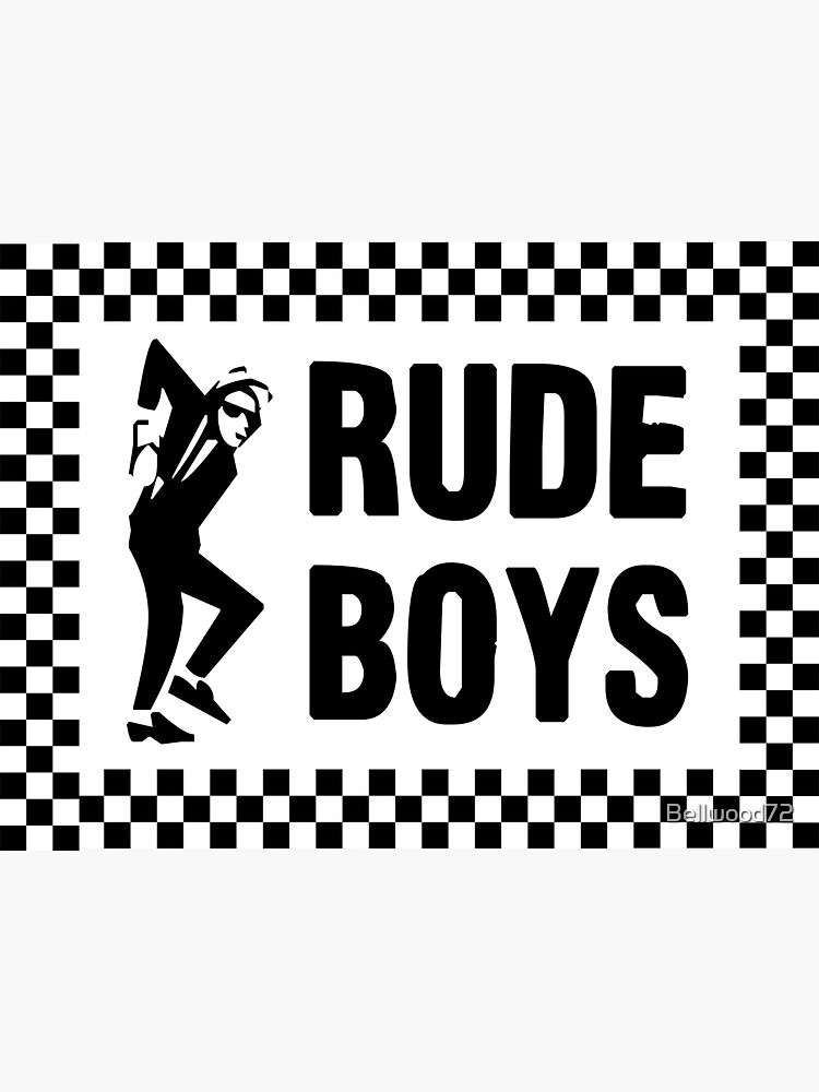 "Ska - Rude Boys" Sticker by Bellwood72 | Redbubble