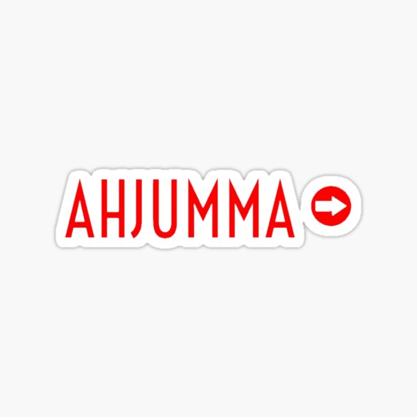 Ahjumma Gifts & Merchandise | Redbubble