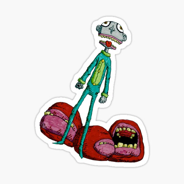 "eegore" Sticker for Sale by kangarookid | Redbubble