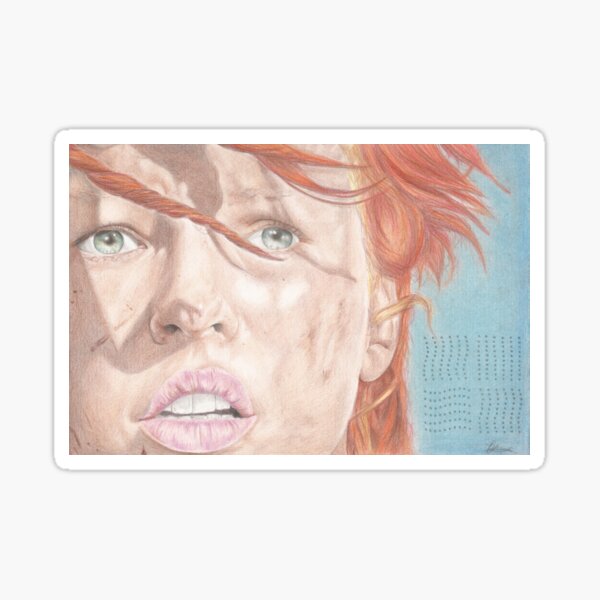 "The Fifth Element" Sticker by JadeJonesArt | Redbubble