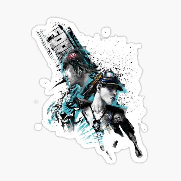 "APB Reloaded Cool Enforcer Boy and Girl" Sticker for Sale by ...