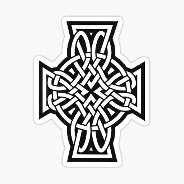 "Celtic Cross" Sticker by nickmartin | Redbubble