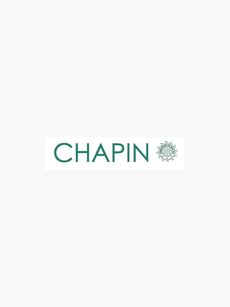 "Chapin School" Sticker by sphlegar | Redbubble