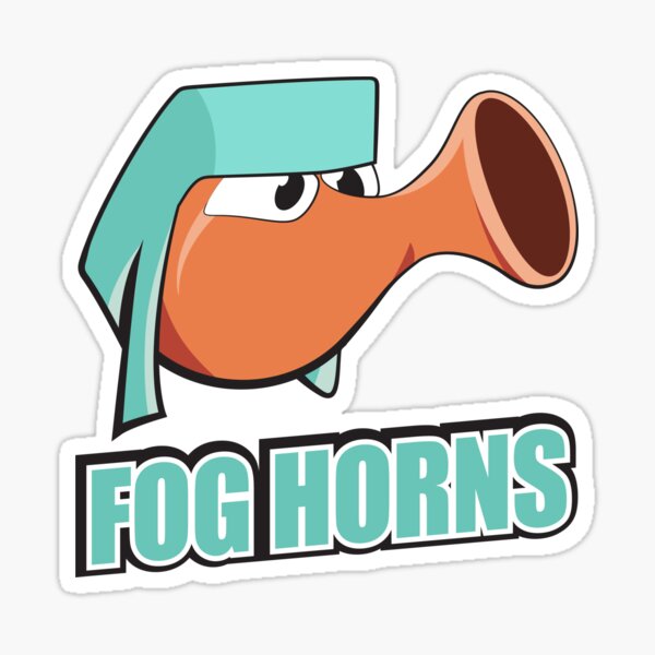 "San Francisco Fog Horns" Sticker for Sale by annfrazi | Redbubble