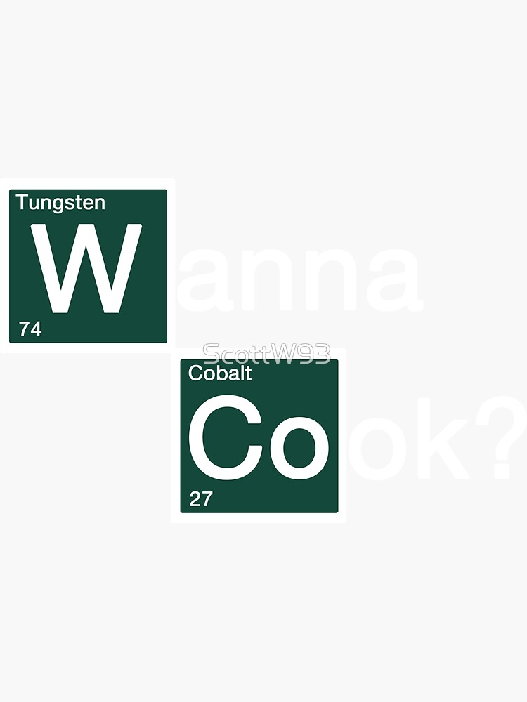 "Wanna Cook?" Sticker by ScottW93 | Redbubble