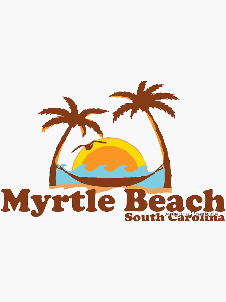 "Myrtle Beach - South Carolina. " Sticker for Sale by ishore1 | Redbubble