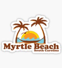 Myrtle Beach Stickers | Redbubble