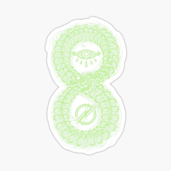 "Ouroboros" Sticker by Mirth | Redbubble