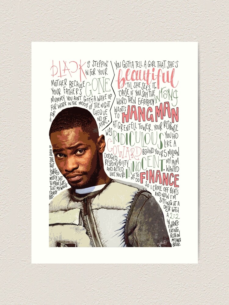 "Dave the rapper" Art Print for Sale by Naomillustrates | Redbubble