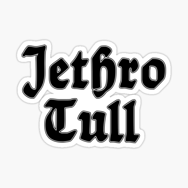 "Jethro Tull" Sticker by mirjenmom | Redbubble