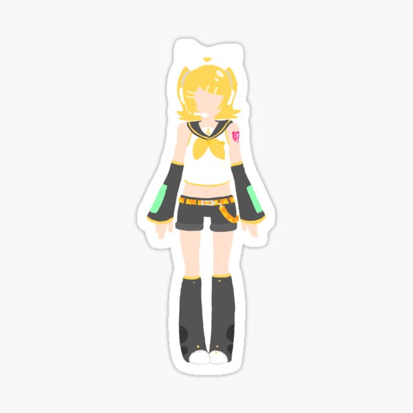 "Rin Kagamine" Sticker for Sale by Keikuroneko | Redbubble
