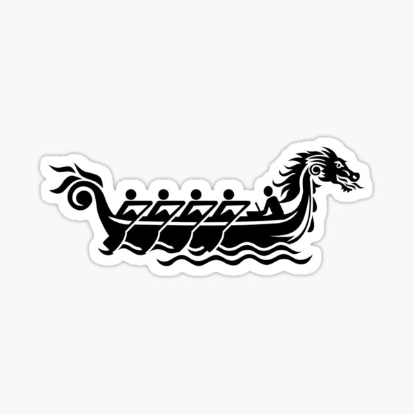 Dragon Boat Stickers | Redbubble