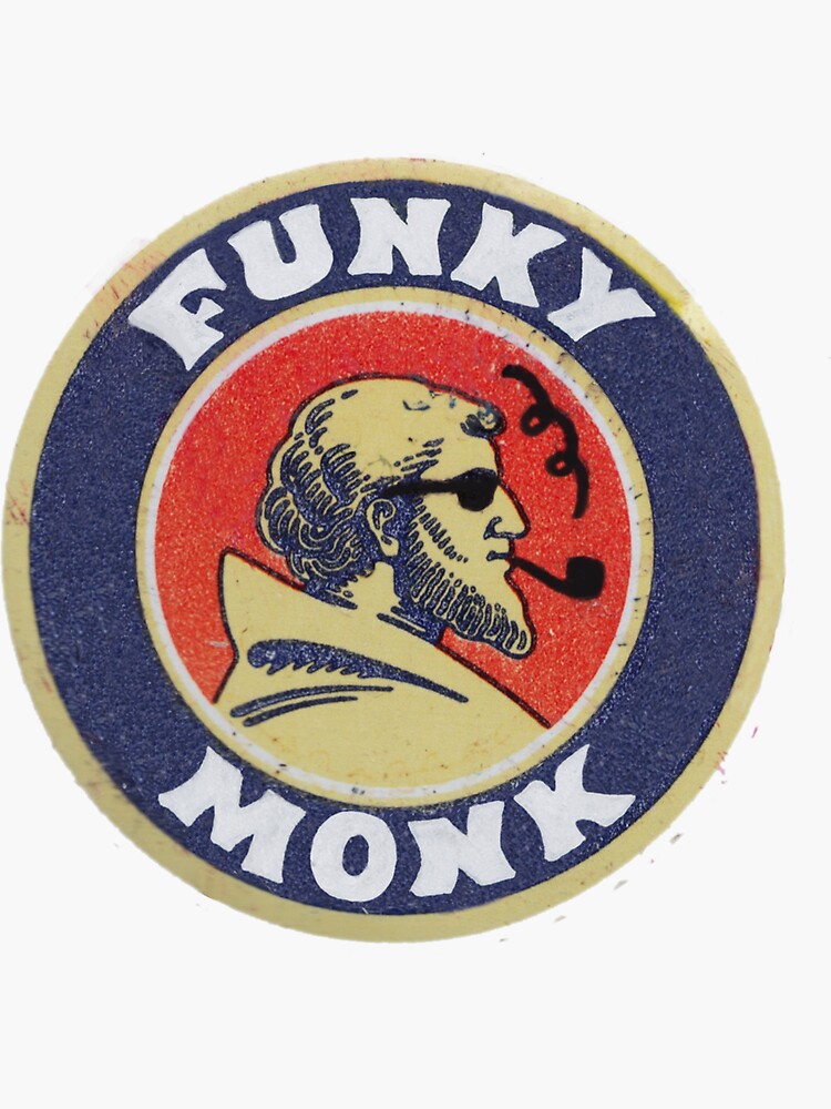 "Funky Monk" Sticker for Sale by dukepope | Redbubble