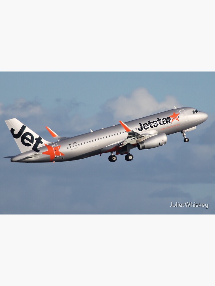 "Jetstar Asia Airbus A320 9V-JSS" Sticker for Sale by JulietWhiskey ...