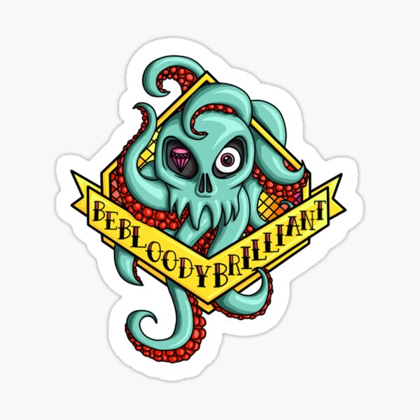"Octo Brillant" Sticker by CharadedKay | Redbubble