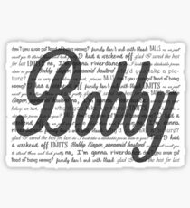 Bobby Singer: Stickers | Redbubble