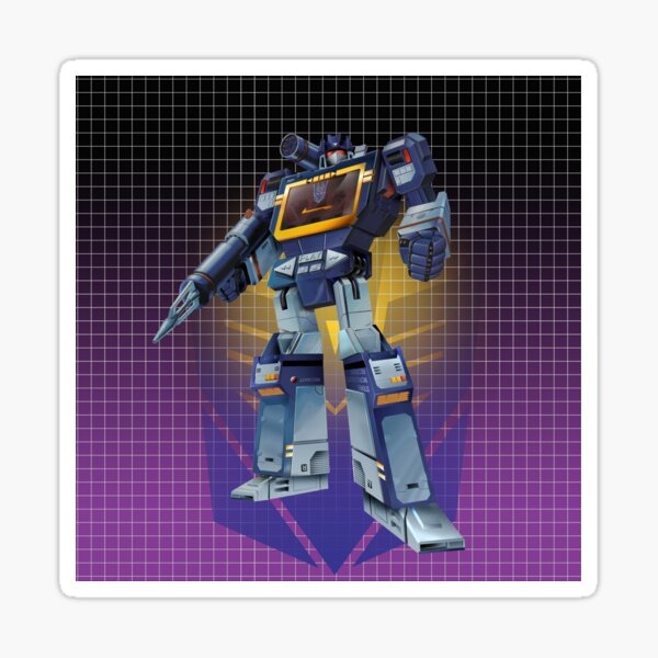 "Masterpiece Soundwave " Sticker for Sale by Draconis130 | Redbubble