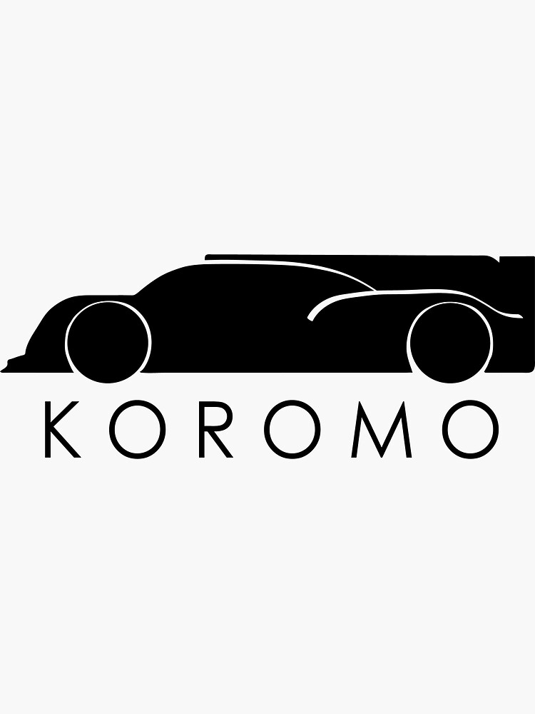 "Koromo, Toyota" Sticker for Sale by trackography | Redbubble