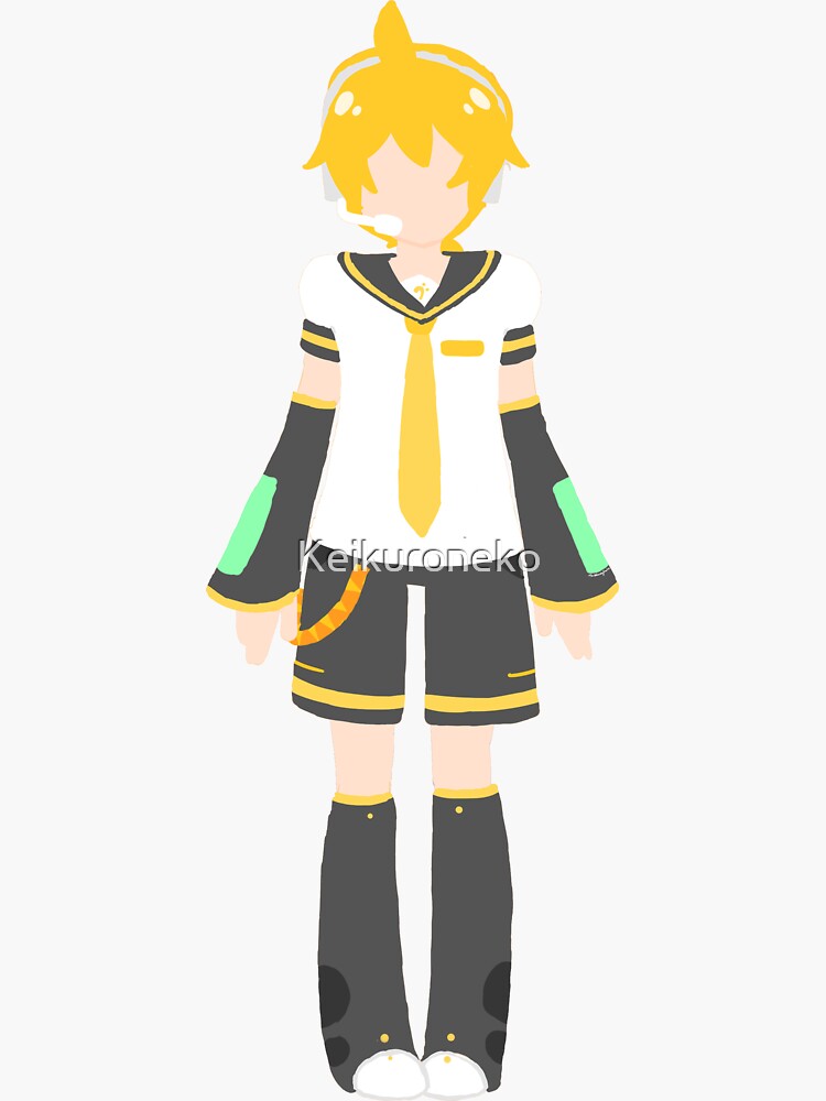 "Len Kagamine" Sticker for Sale by Keikuroneko | Redbubble