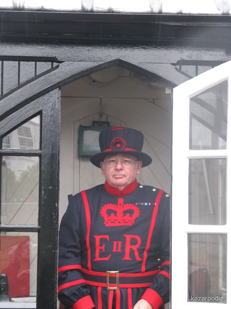 "BEEFEATER" Sticker by kazaroodie | Redbubble