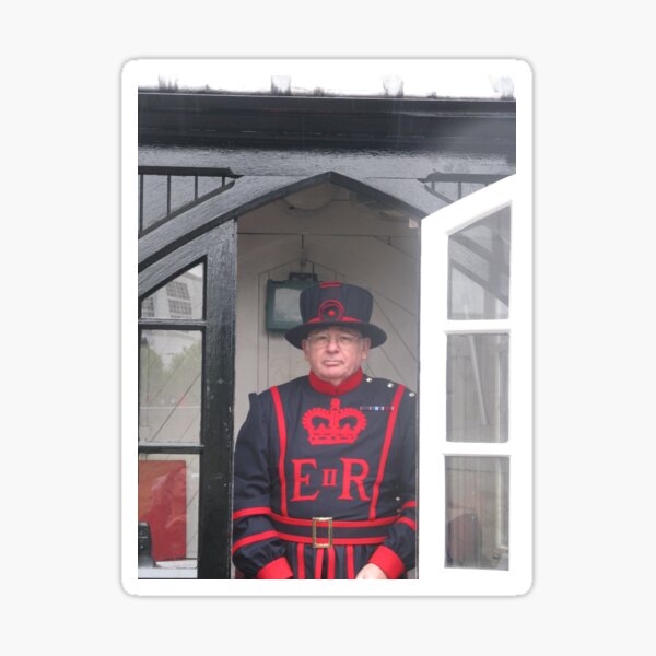 "BEEFEATER" Sticker by kazaroodie | Redbubble