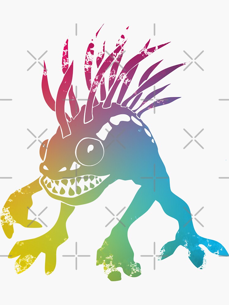 "Murloc WoW" Sticker for Sale by Engl | Redbubble