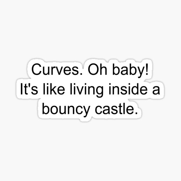 "Bouncy Castle" Sticker by EnigmaticJones | Redbubble