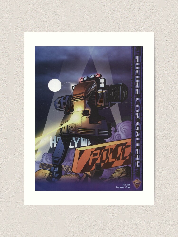 "Future Cop LAPD by Juvaun Kirby" Art Print for Sale by wingedtank ...