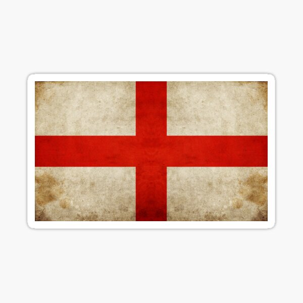 "England Flag" Sticker for Sale by Stepz2007 | Redbubble