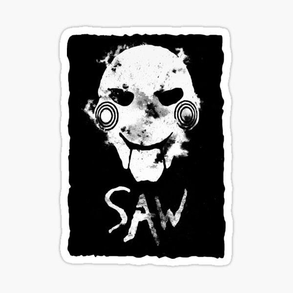 "Saw" Sticker for Sale by Kuprescenka | Redbubble