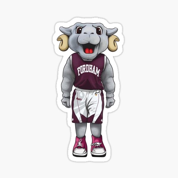 "Fordham Ram" Sticker for Sale by adigiuseppe | Redbubble