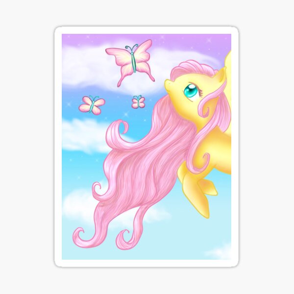 "Fluttershy" Sticker by Susaleena | Redbubble