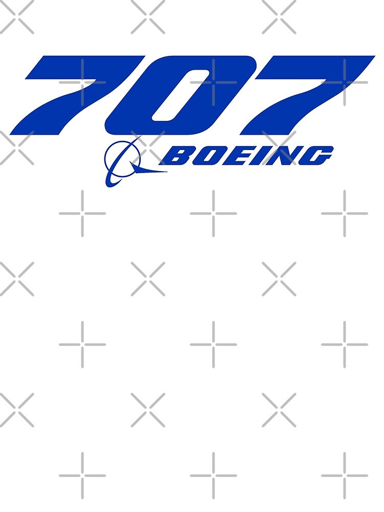Poster « Boeing 707 Logo », par magazinecombate | Redbubble